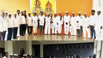 MLA SUNIL SHELKE l 5 हजार स्त्री-पुरुष वारकऱ्यांना पोशाख देऊन आमदार ...